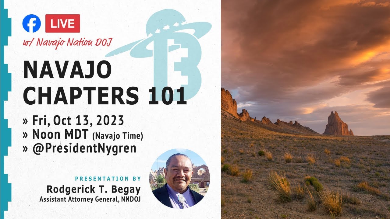 LUNCH & LEARN: "Navajo Chapters 101" - YouTube