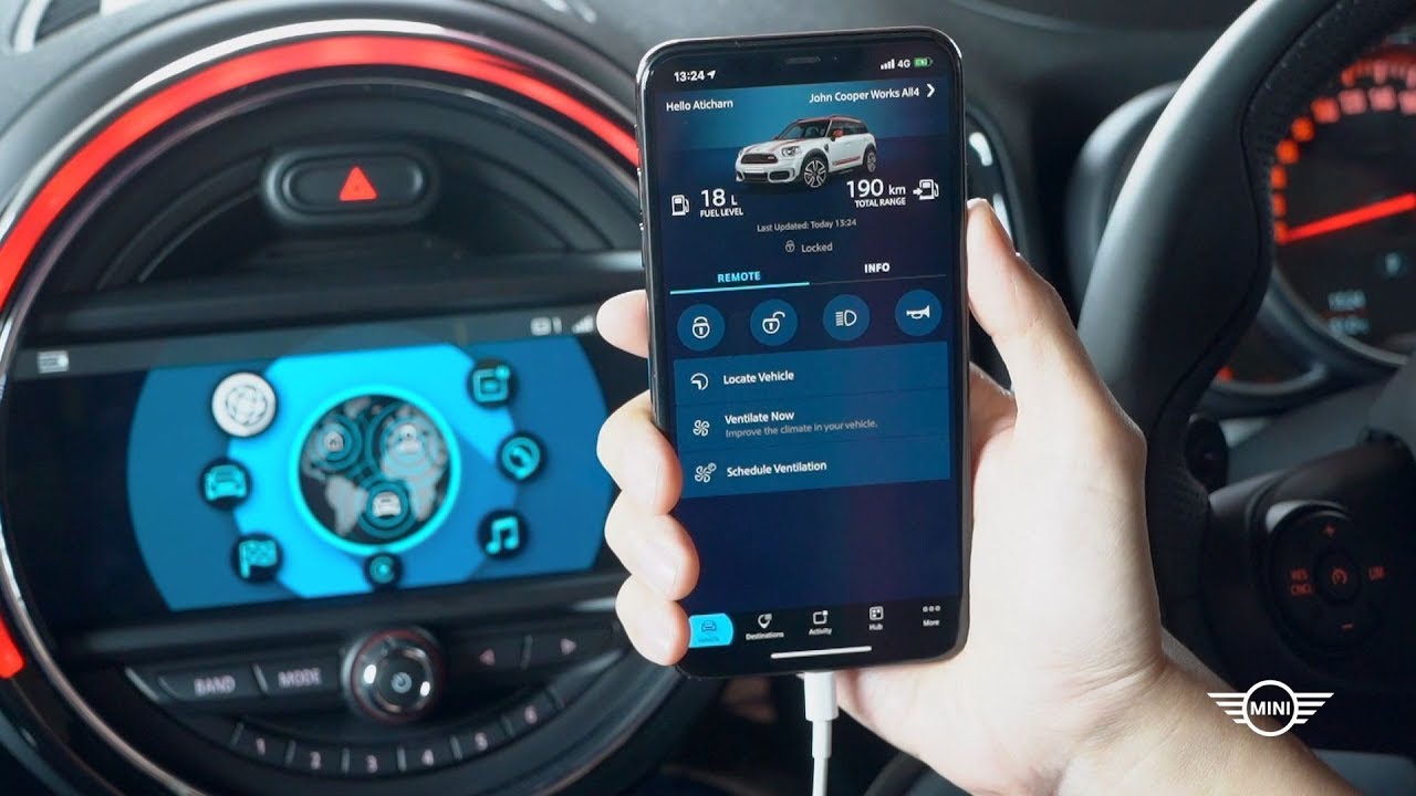 MINI’s Review : MINI Connected เริ่มต้นใช้งานอย่างไร? By Spin9 - YouTube