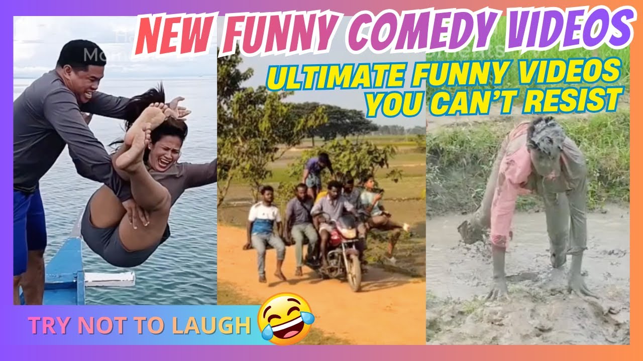 NEW FUNNY COMEDY VIDEOS 😂 Ultimate FUNNY Videos You Can’t Resist | Try ...