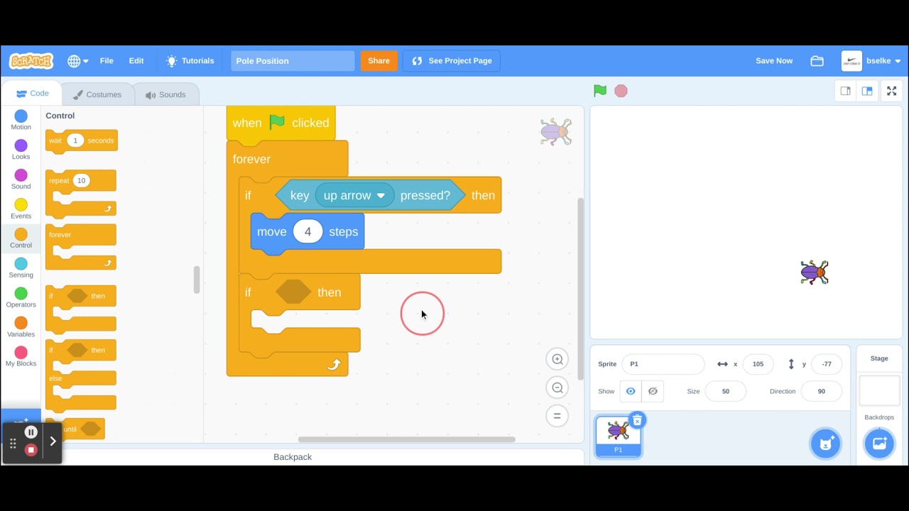 Video 1: P1 Movement (Scratch - Pole Position) - YouTube