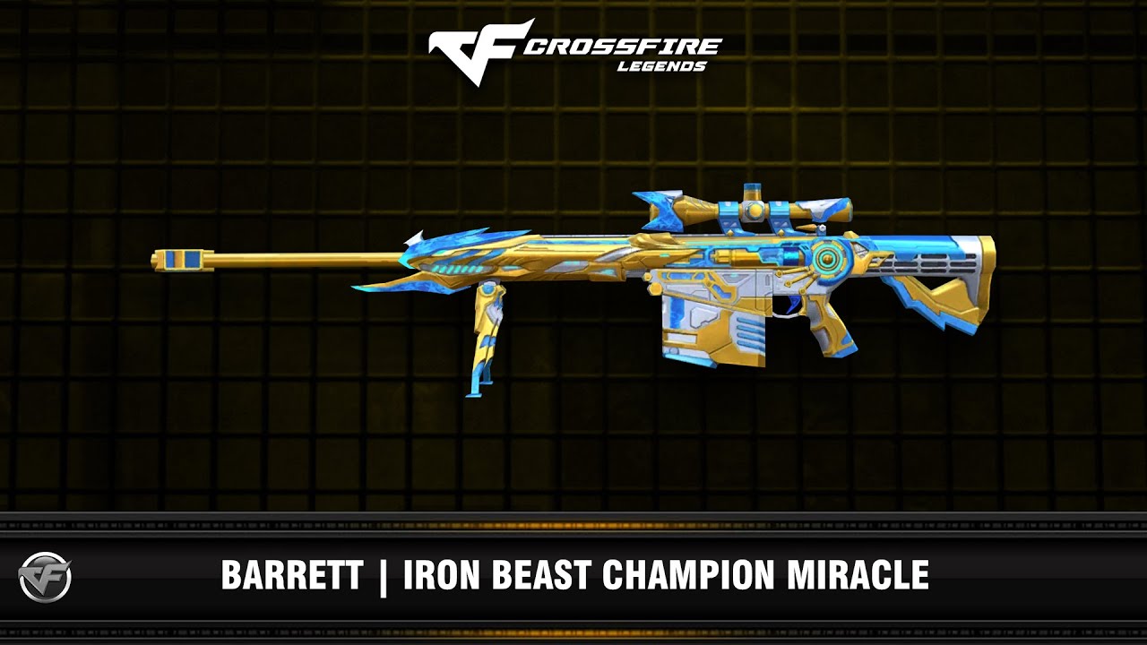 CFM : Barrett | Iron Beast Champion Miracle (VIP) - YouTube