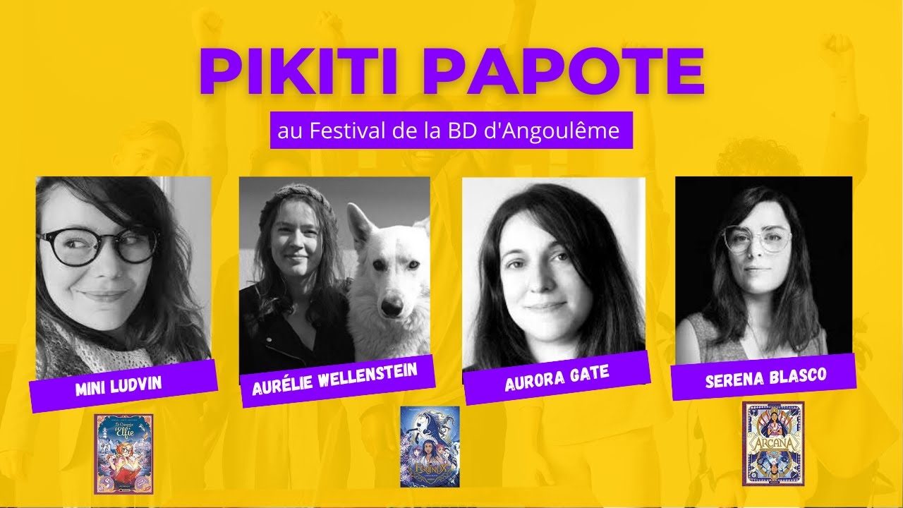 4 autrices dans un univers d’hommes { Pikiti Papote } - YouTube
