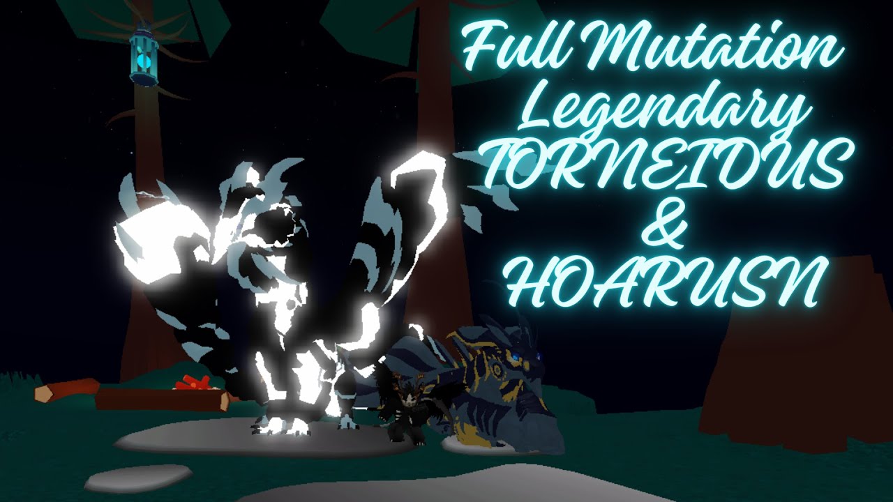 Full Mutation Legendary TORNEIDUS & HOARUSN -Dragon Adventures- (ROBLOX ...
