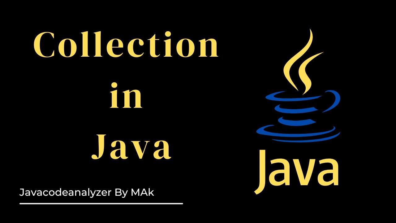 Collection In Java - YouTube