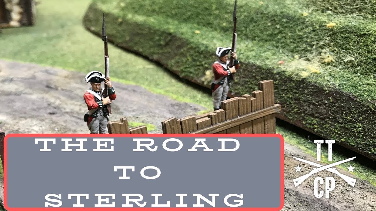 Tabletop CP: Sharp Practice Battle Report- The Road To Sterling - YouTube