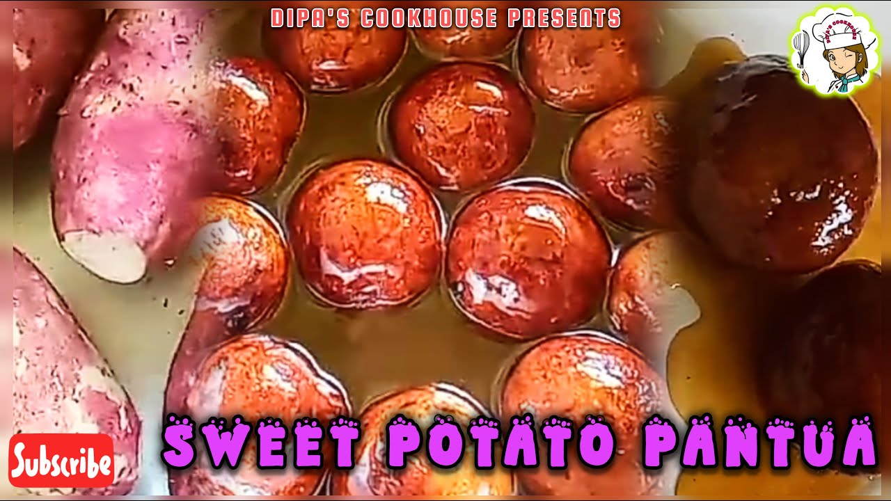 SWEET POTATO PANTUA RECIPE 🟤 PANTUA 🟤 LEDIKENI 🟤 SWEET POTATO DESSERT 🟤 ...