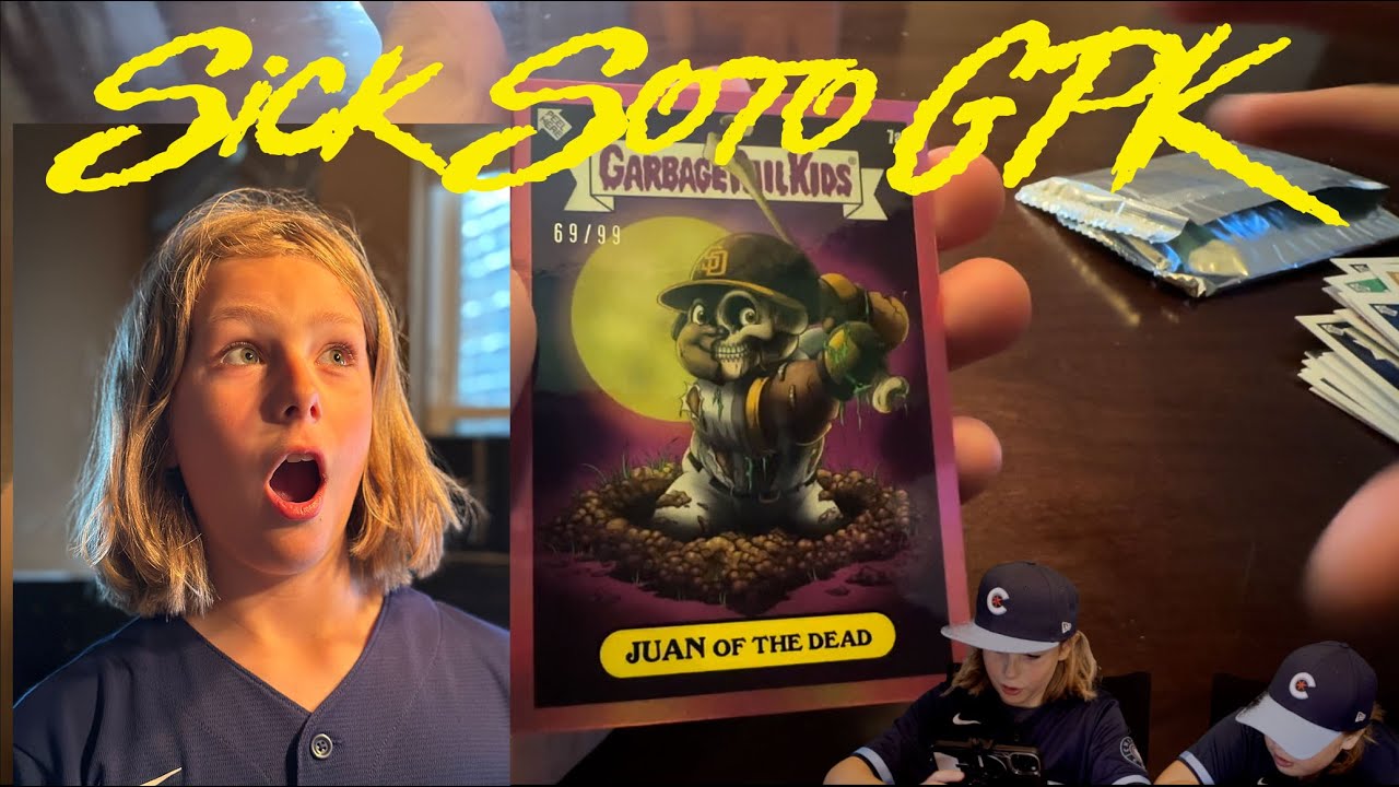 SICK PINK FOIL GPK JUAN OF THE DEAD PULL! #MyToppsHit - YouTube