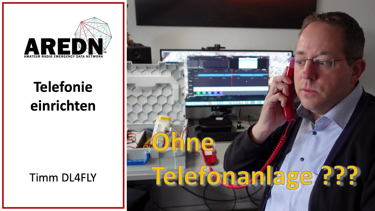 AREDN Teil 4: Telefonie einrichten ohne Telefonanlage - YouTube