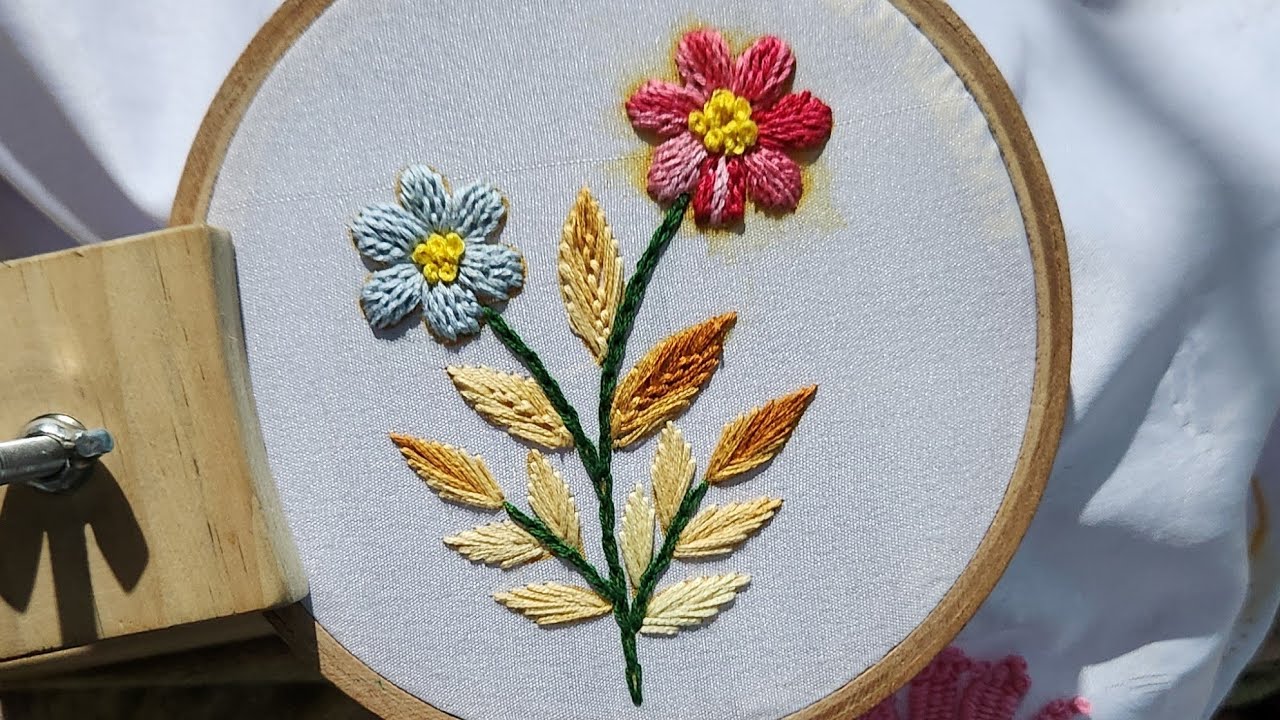 Very Gorgeous And Unique Flower Stitch | How To Make Very Gorgeous And ...