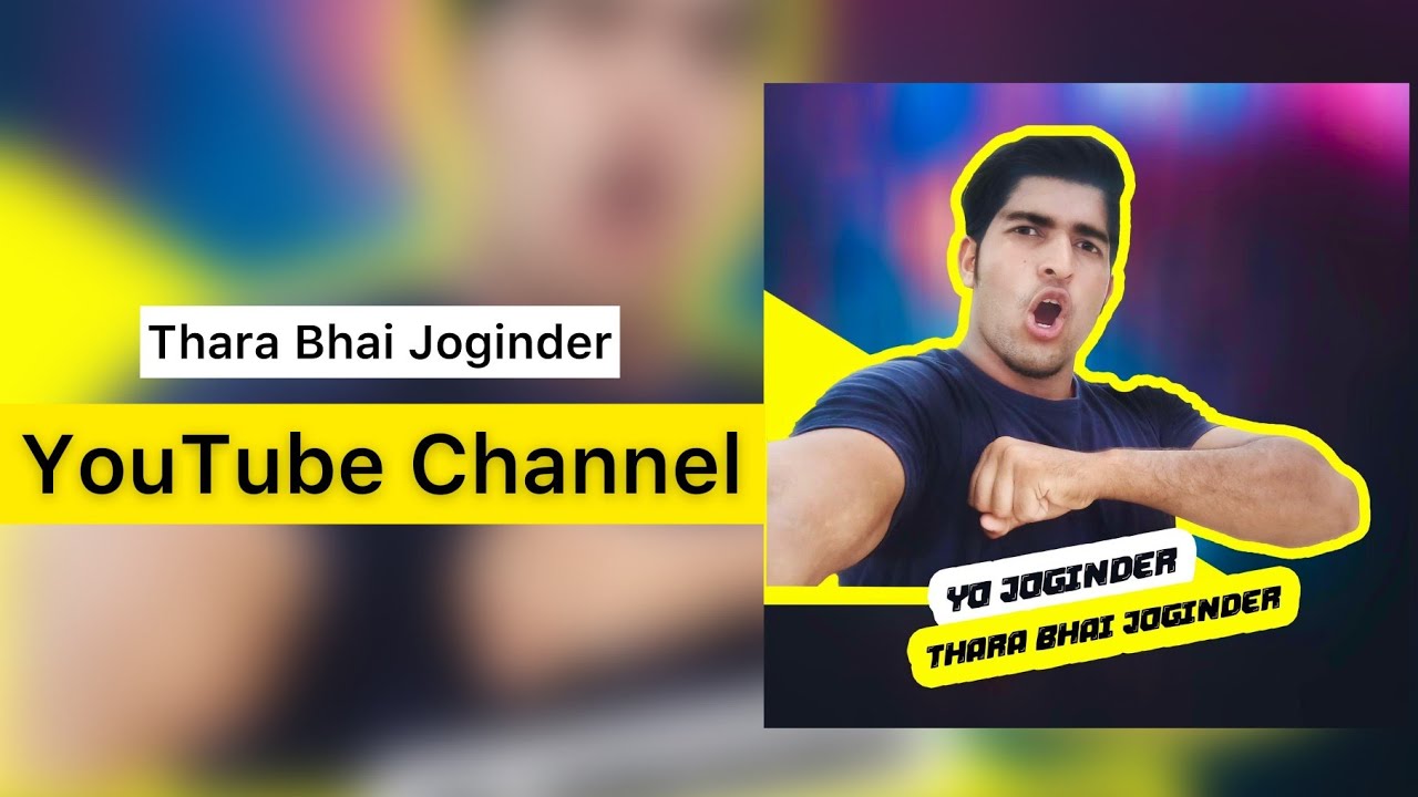 Thara Bhai Joginder - Real YouTube Channel - YouTube