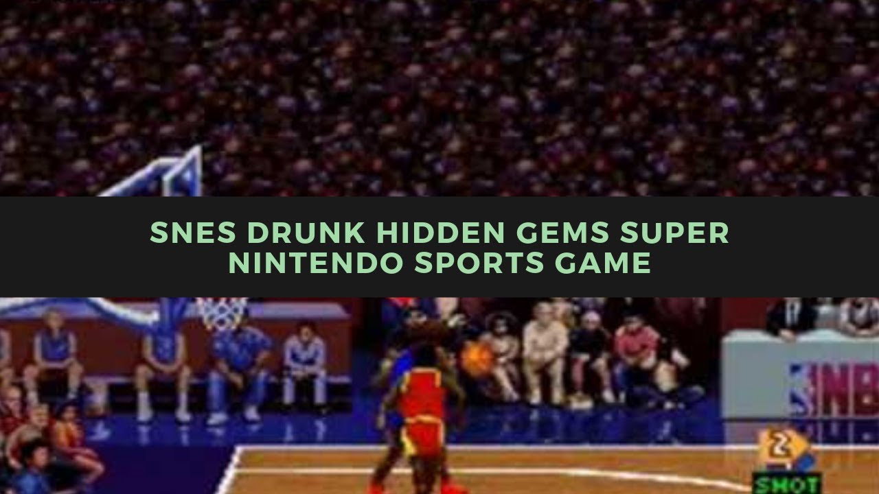 SNES drunk Hidden Gems Super Nintendo Sports Game - YouTube