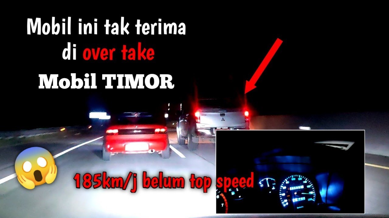 Ternyata mobil TIMOR bisa top speed 200km/j 😱 - YouTube