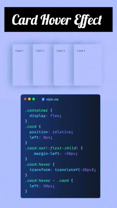 Watch This Card Hover Animation 🔥 #WebDevShorts #css #shorts - YouTube