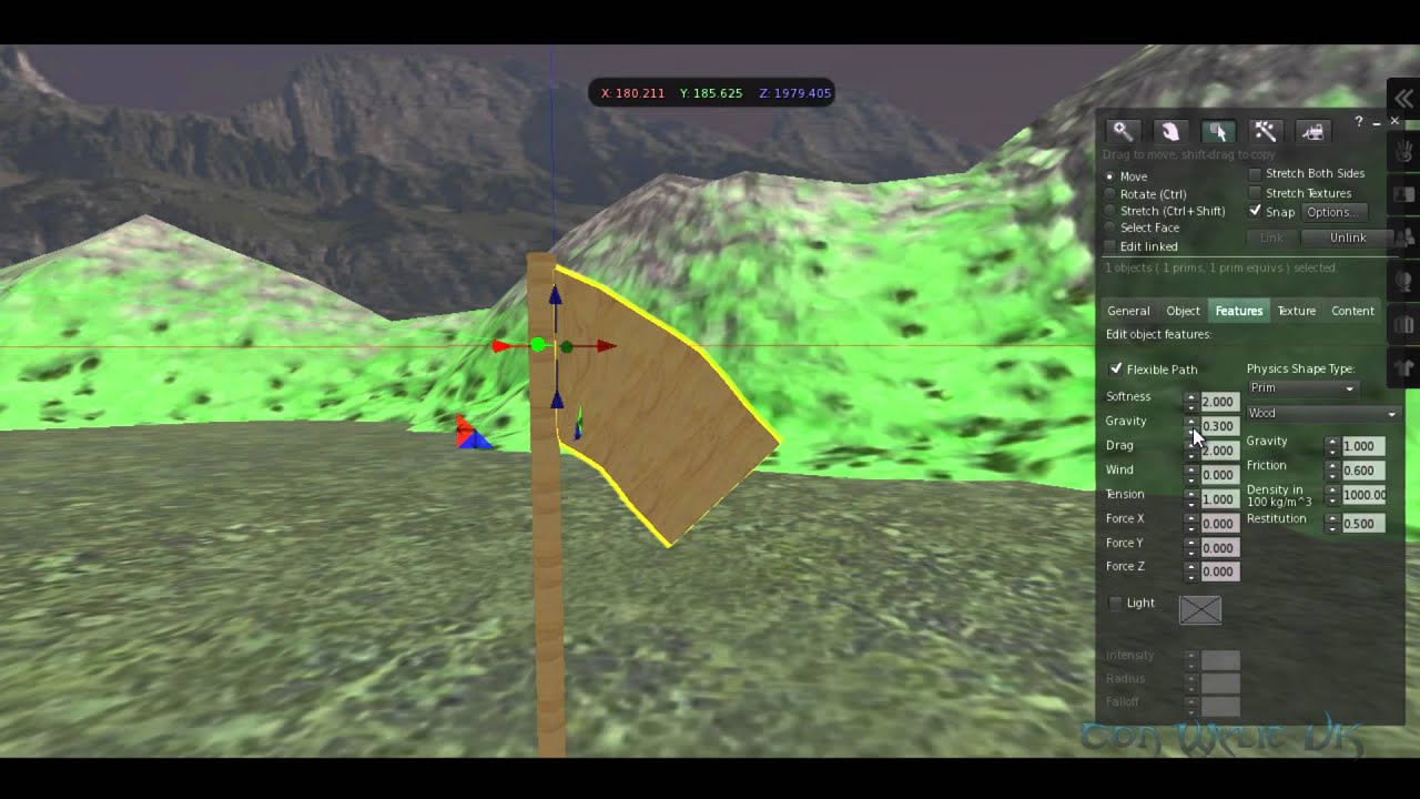 Super Easy Second Life Flag - YouTube