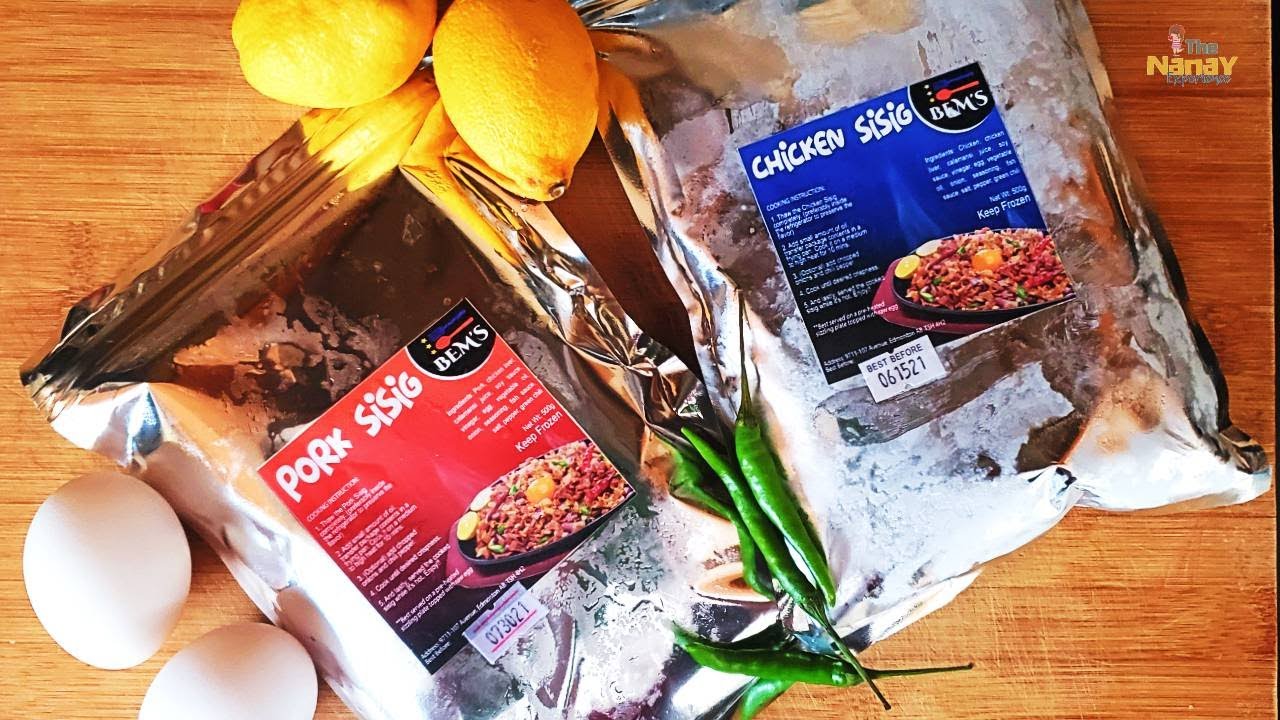 Ready to Cook Sisig | Bem's Edmonton - YouTube