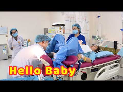 Natural Birth Vlog: Raw Labor Pain, Powerful Push & Baby’s First Cry