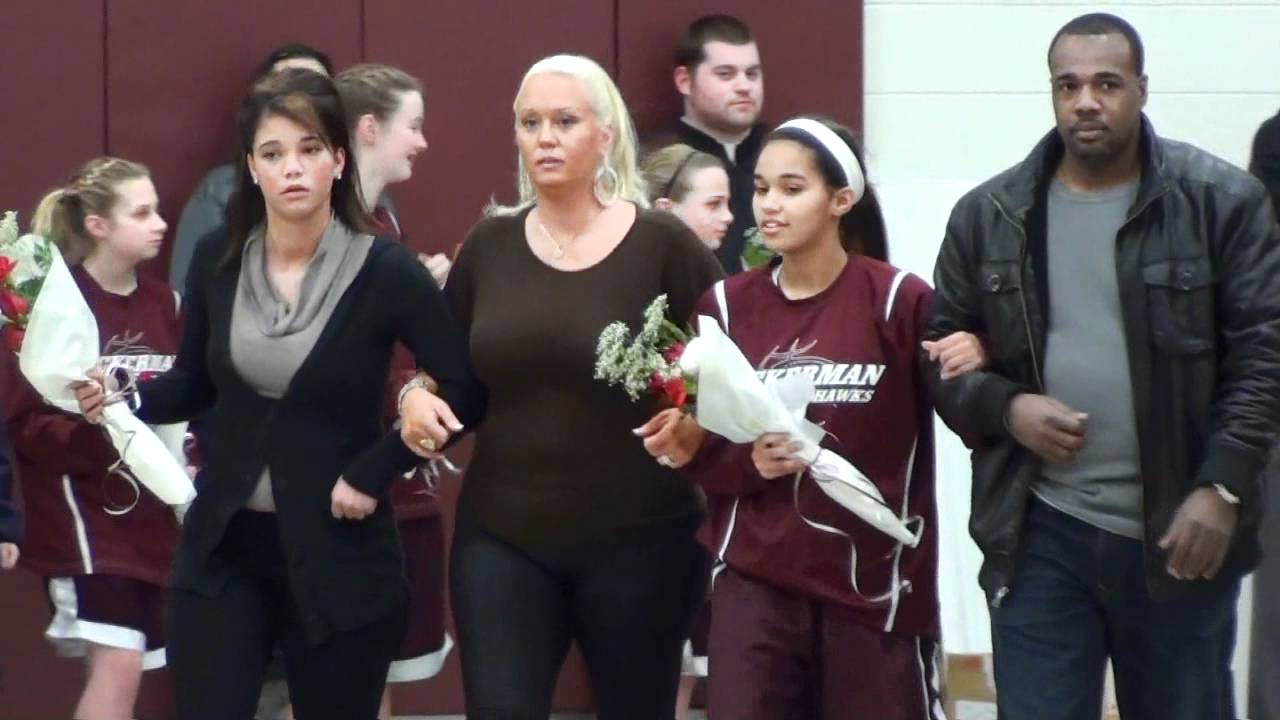 Ockerman 8th Grade Basketball Recognition Night - YouTube