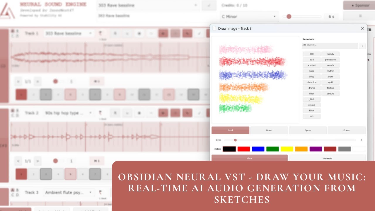 OBSIDIAN Neural VST - Draw Your Music: Real-Time AI Audio Generation ...