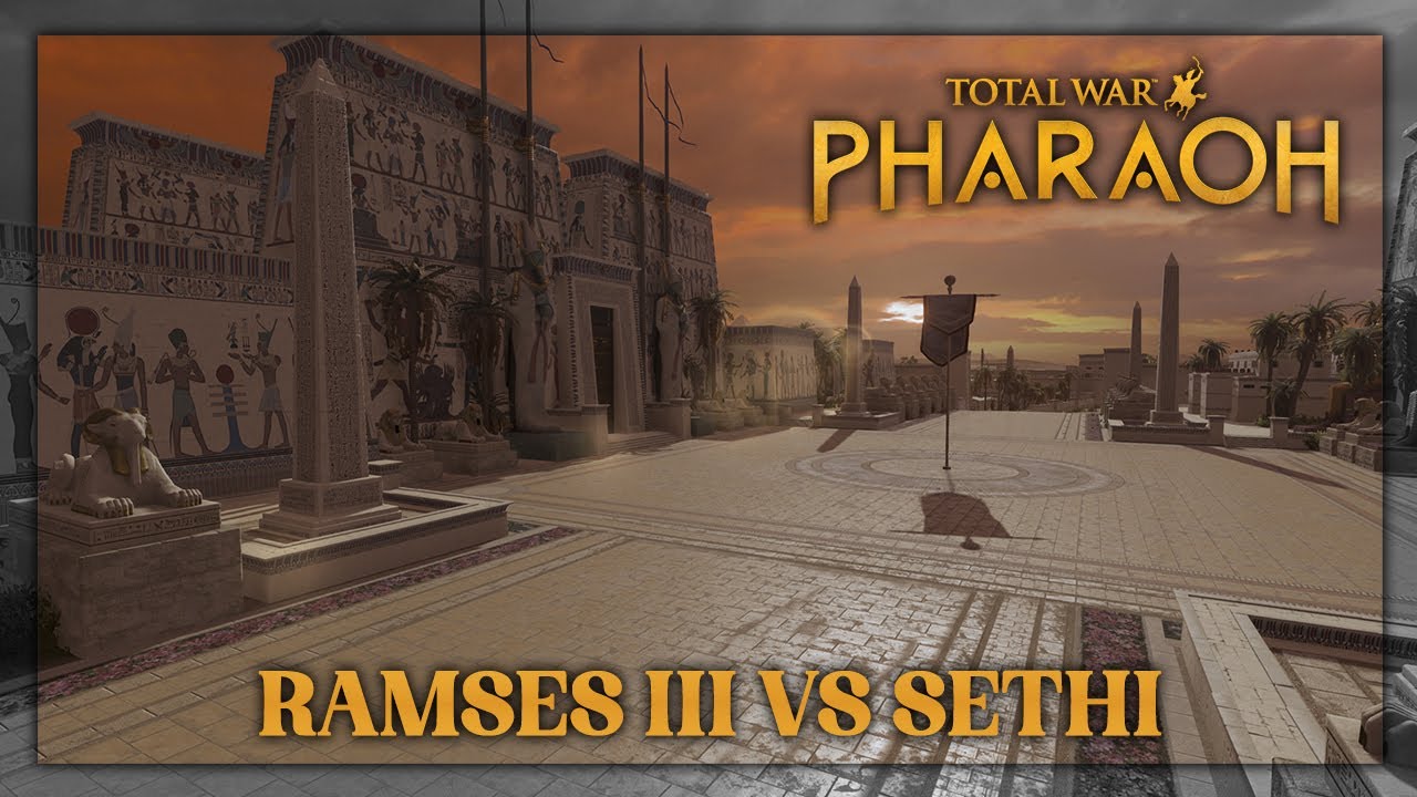 RAMSES VS SETHI: PROVIAMO LE TRUPPE LEGGERE Total War: Pharaoh Siege ...