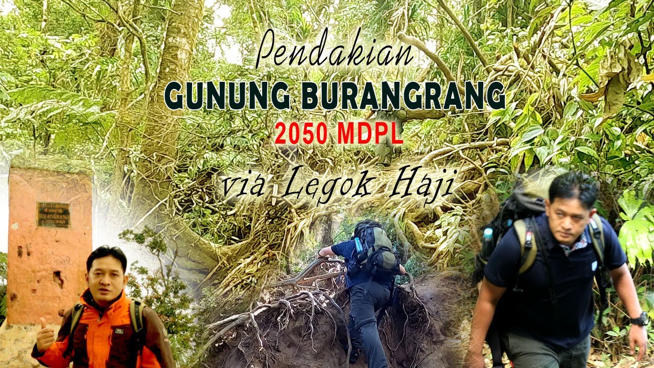Gunung Burangrang/Jelajahi Jalur Pendakian Via Legok Haji - YouTube
