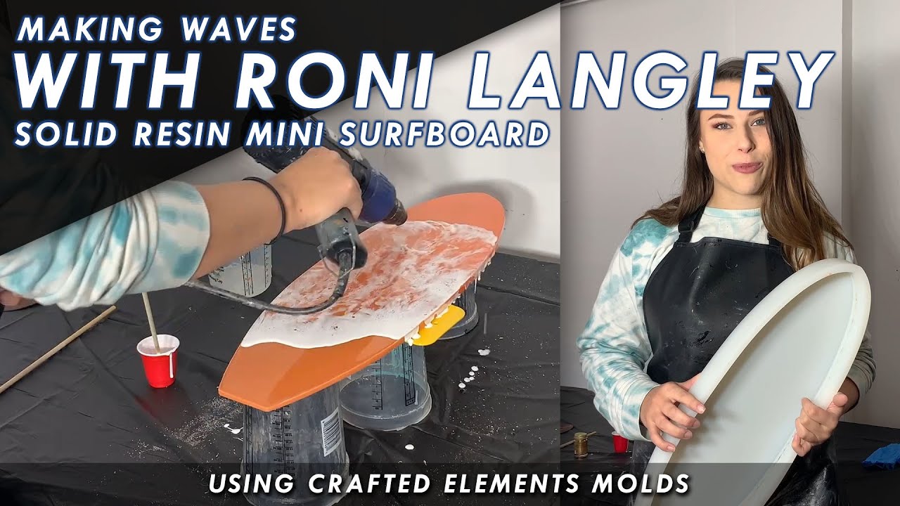 Creating Resin Ocean Waves With Roni Langley From RLL Designs - Mini ...