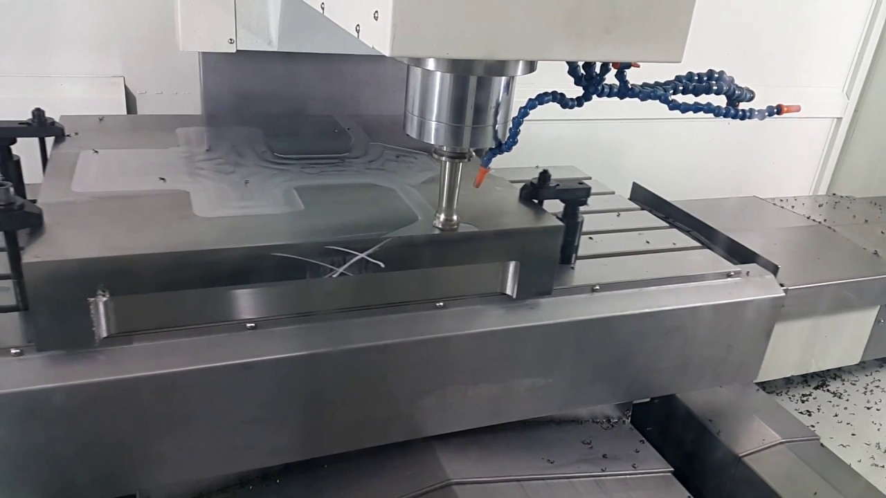 Cnc freze işleme WORKING PROCESS - YouTube