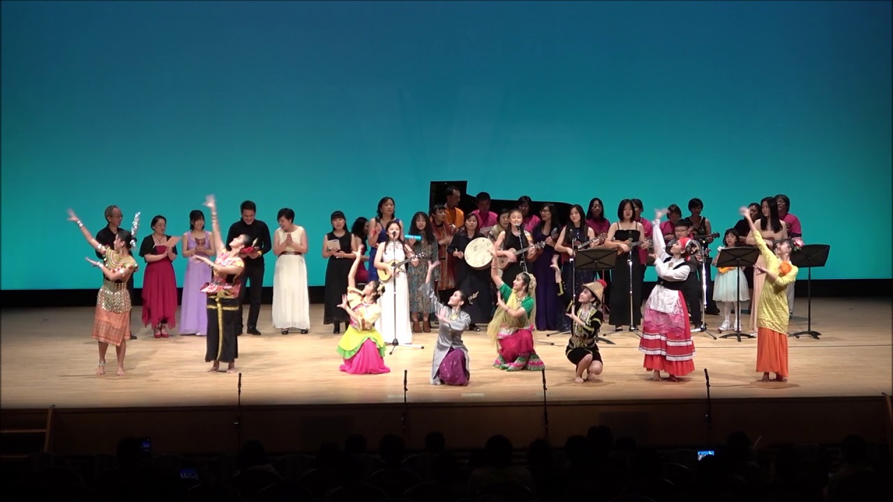 Miyazaki Music Exchange Concert 2018 - Rasa Sayang - YouTube