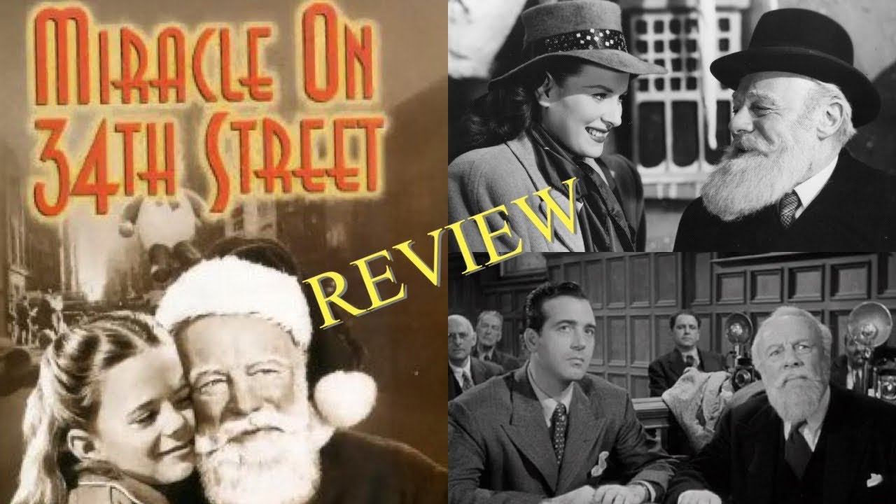 MIRACLE ON 34TH STREET (1947) - MOVIE REVIEW - YouTube