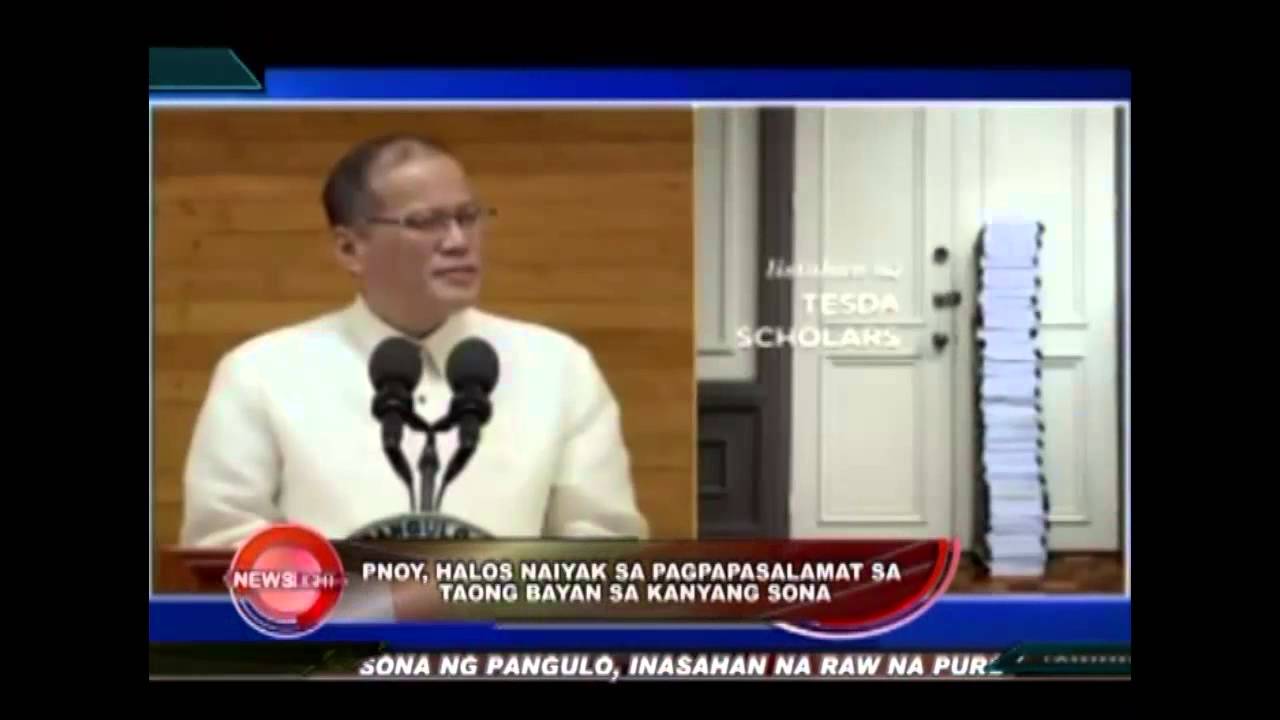 President, emotional in thanking Filipinos on his 5th SONA - YouTube