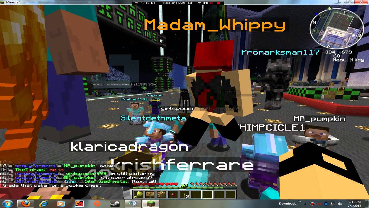 Team Extreme Minecraft Firework Show 4 - YouTube