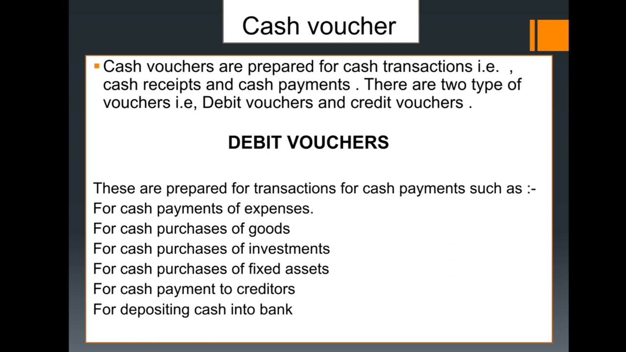 Credit Vouchers