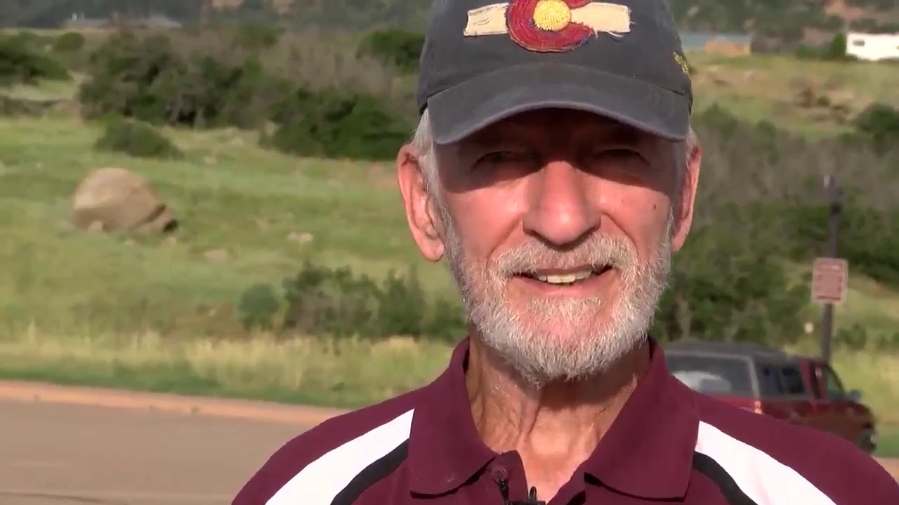 Path up Cheyenne Mountain: Dixon trail finally finished - YouTube