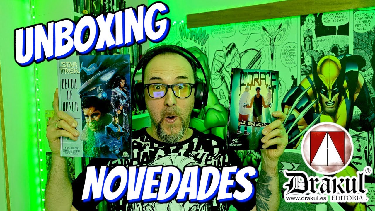 Unboxing Editorial Drakul Novedades - YouTube