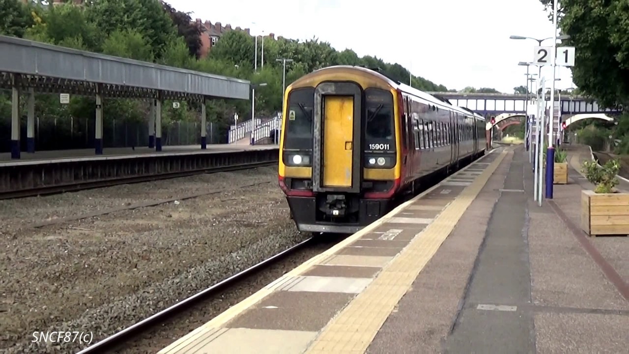 South West Trains Class 159 arriving at Exeter Central - YouTube
