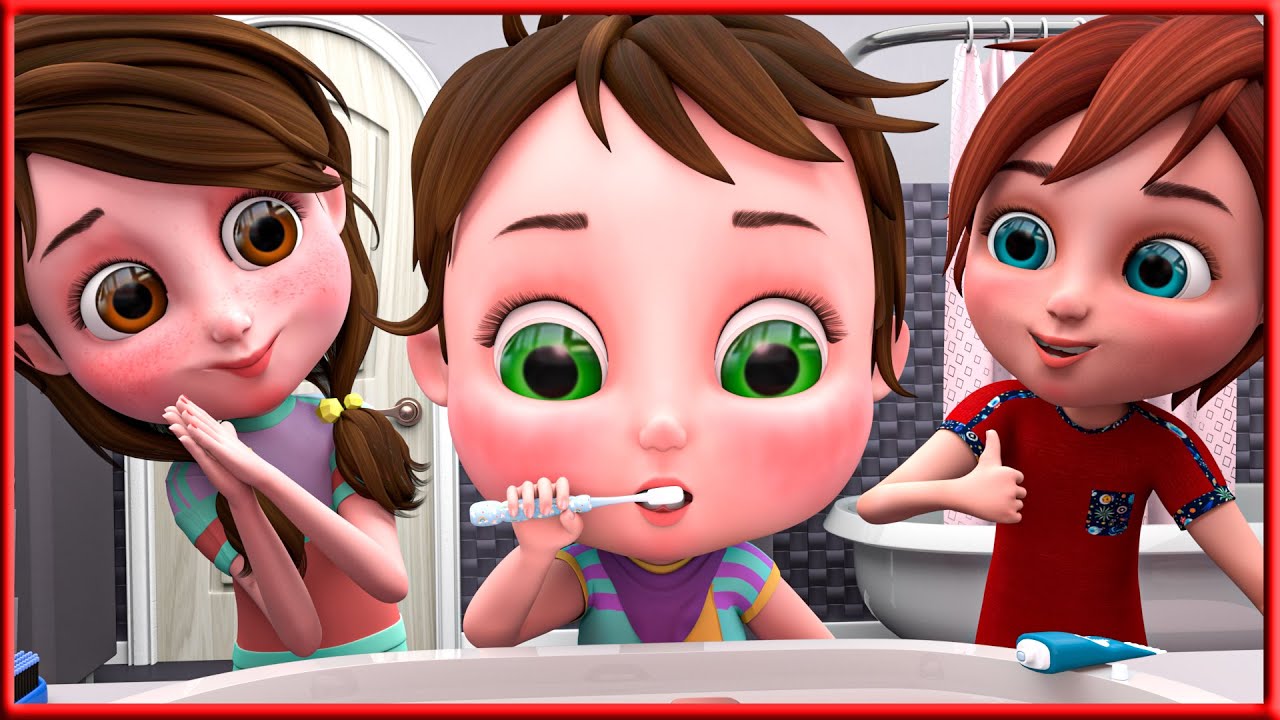 Hábitos Saudáveis | Canção de rima infantil | BmBm Cartoon After School ...