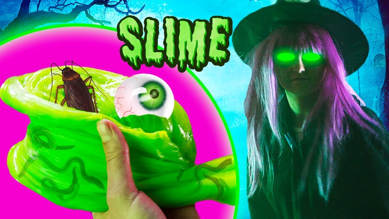 2 SPOOKY HALLOWEEN SLIME DIYs: You Will NOT Believe What’s INSIDE ...