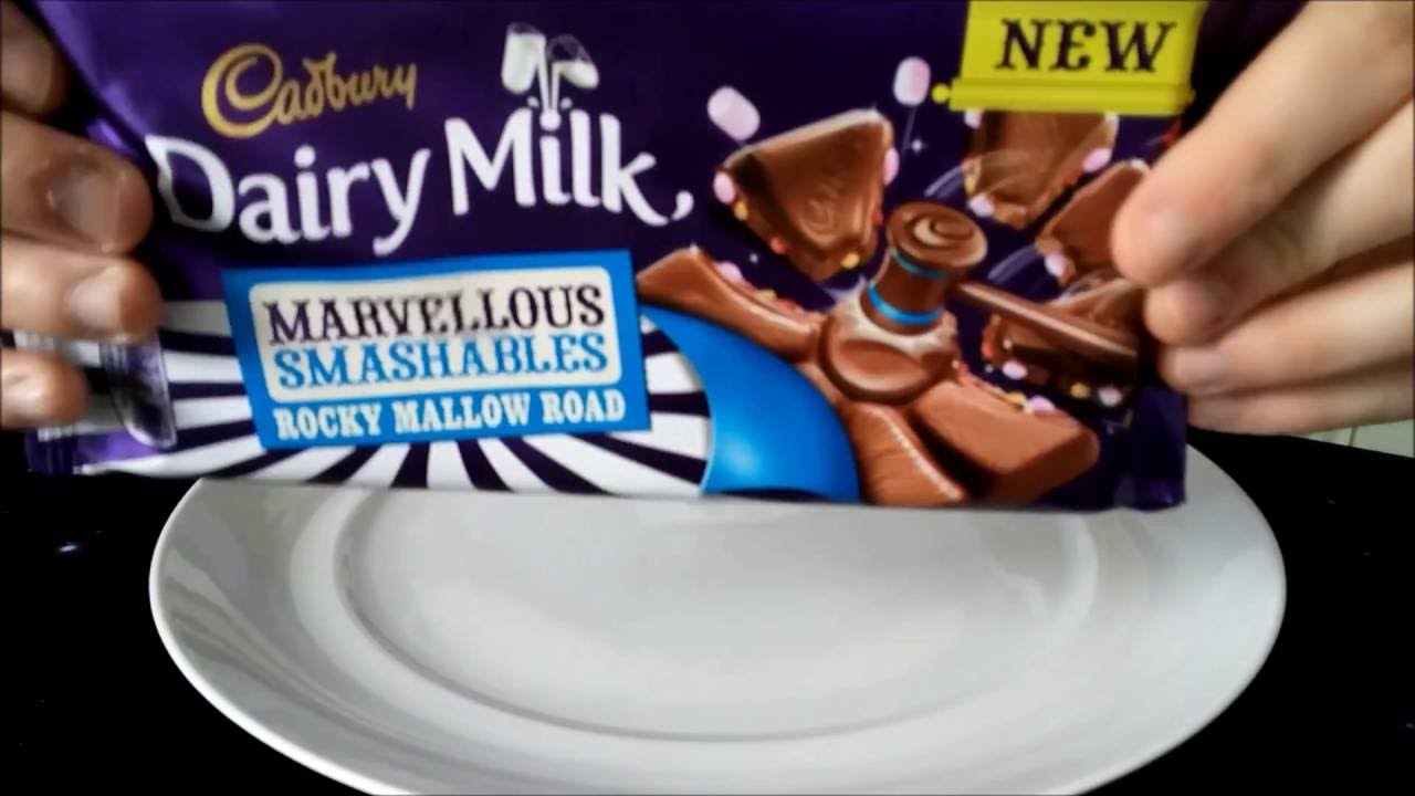 Cadbury's Dairy Milk Marvellous Smashables - Rocky Mallow Road Review ...