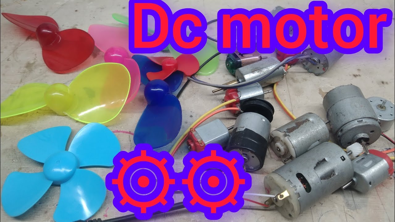 How to make Testing DC motor high speed powerful DC motor project - YouTube