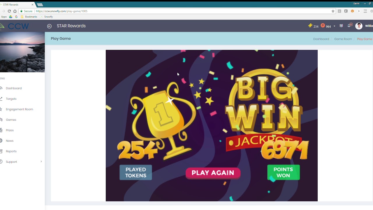 Snowfly Tokens, Points, Games & Prizes - YouTube