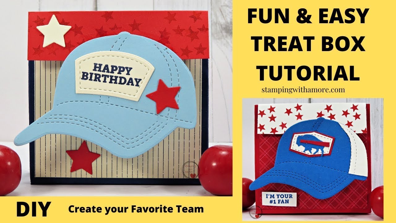 Diy Fun & Easy Treat Box Tutorial - YouTube