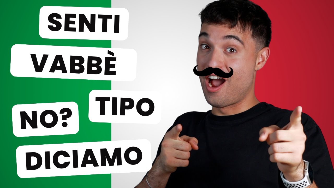 Use these words to SOUND more ITALIAN when you speak (ita audio) - YouTube