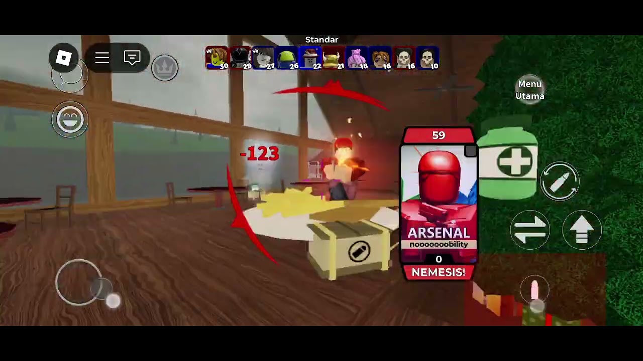 main arsenal roblox (masih cupu 😅😅) - YouTube