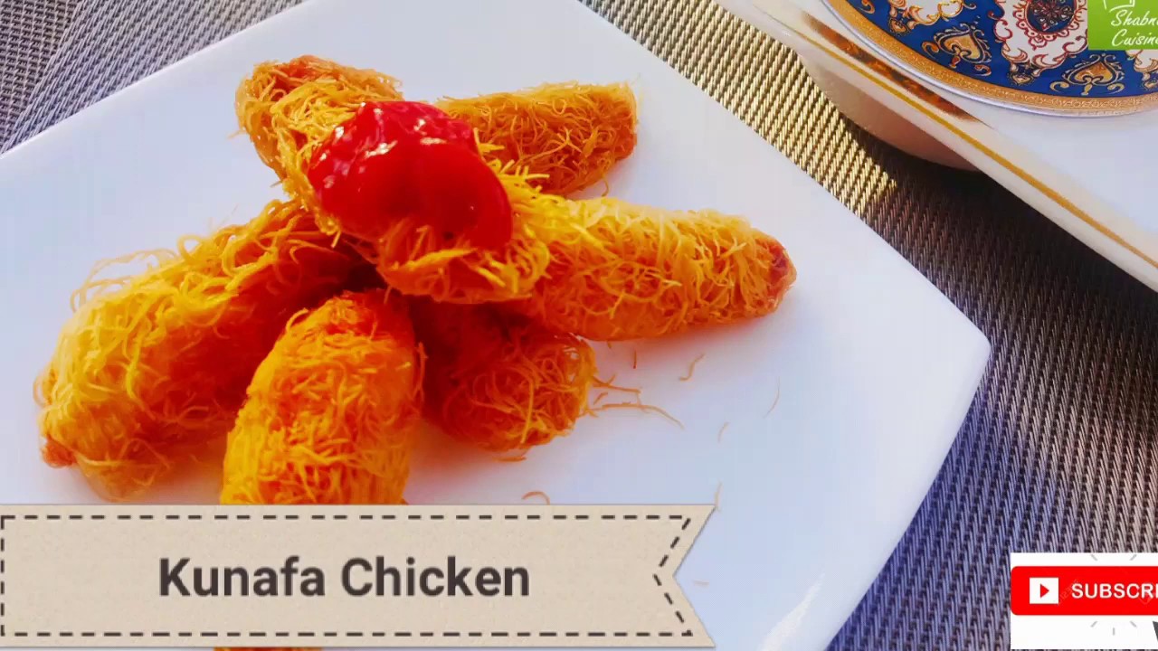 Kunafa Chicken Roll/ Authentic recipe/ Snack recipe/ Easy & Quick ...
