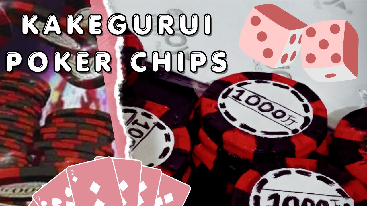 Kakegurui Poker Chips Tutorial (How to make Kakegurui Chips) - YouTube
