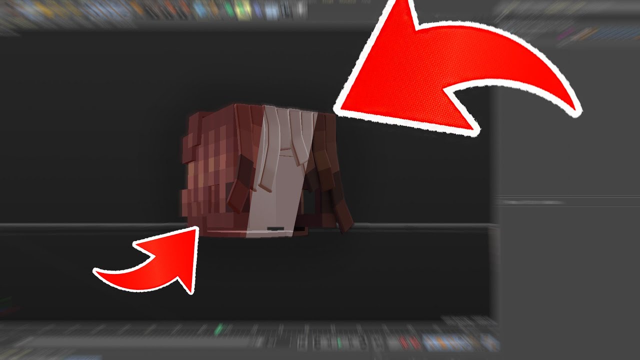 minecraft c4d hair tutorial - YouTube