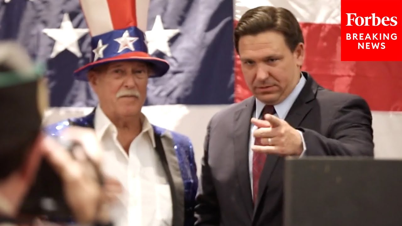 Ron DeSantis Speaks At Veterans Event, Discusses His Own Military ...