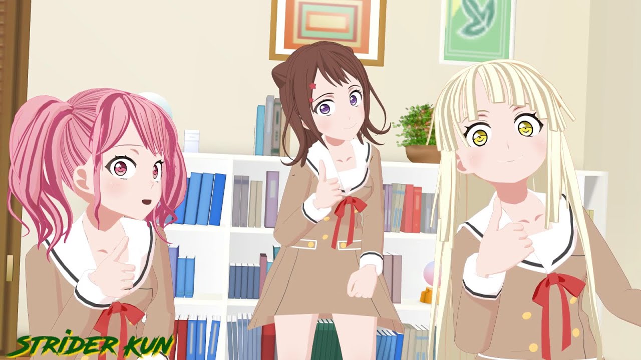 [MMD]: Bang Dream - Everybody (BackStreet Boys) - YouTube