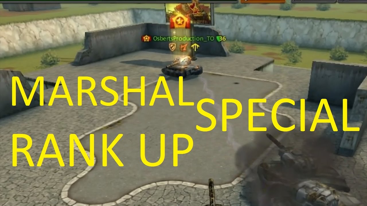 Tanki Online - Marshal Rank Special - YouTube