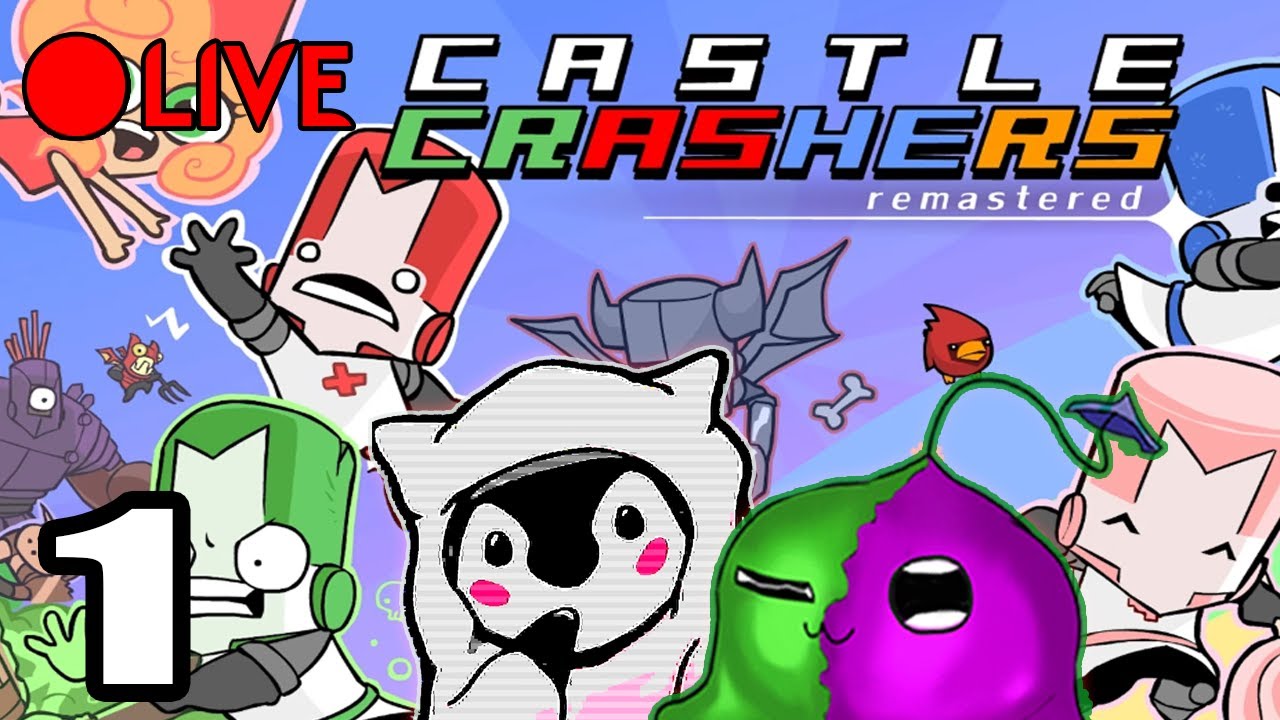 🔴 CRASHING OUT WITH CUSTOM CHARACTER!! - Part 1 || CASTLE CRASHED FT ...