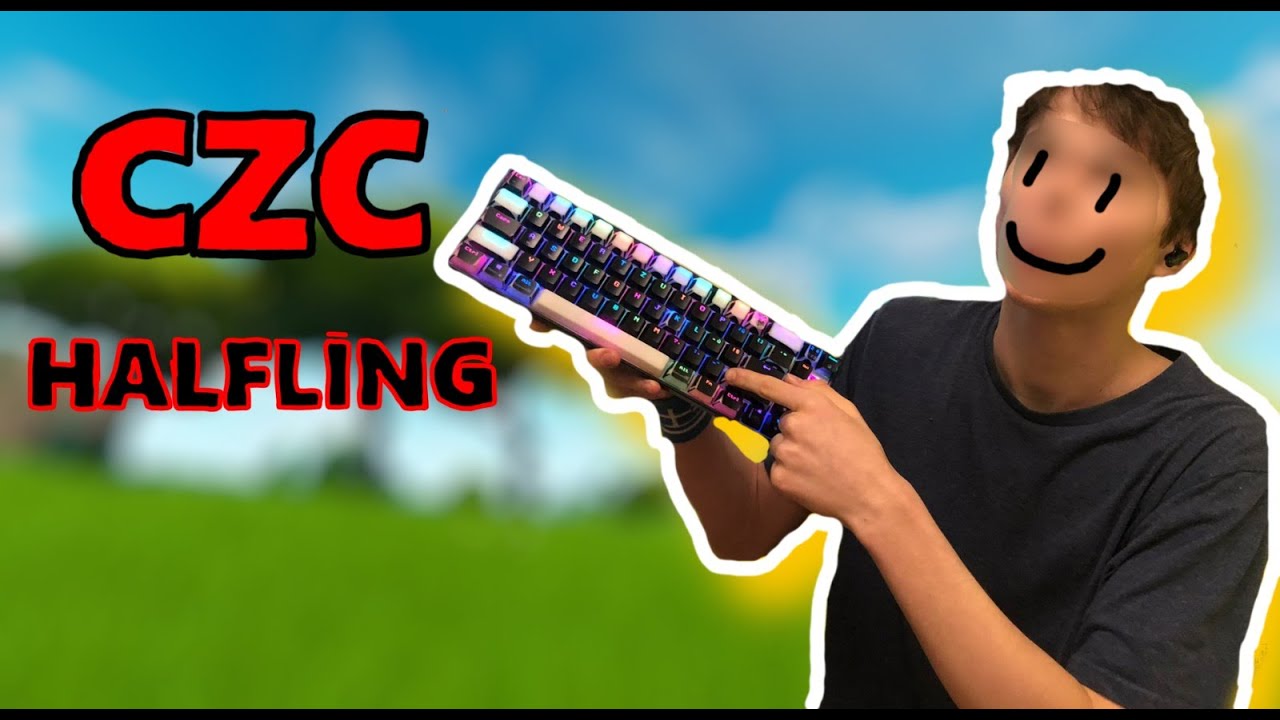 Vyplatí se klávesnice CZC Halfling🧐? - YouTube